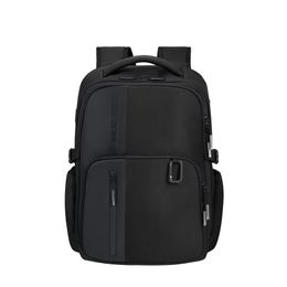 Daypack Samsonite "BIZ2GO", Gr. B/H/T: 33cm x 44cm x 20cm, schwarz, Polyester, Rucks&auml;cke
