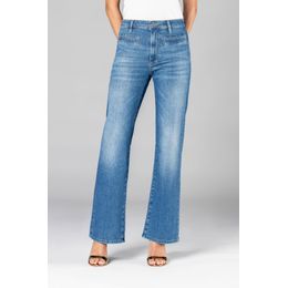 JOOP! 5-Pocket-Jeans JOOP "Elfi", Damen, Gr. 32, N-Gr, navy, Denim/Jeans, Obermaterial: 94% Baumwolle, 4% Elastomultiester, 2% Elasthan, ausgestellt lang, Jeans 5-Pocket-Jeans