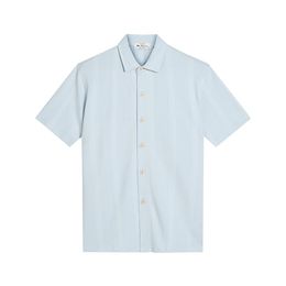 Ben Sherman - Hemd f&uuml;r Herren, Strukturiert, Piqu&eacute; (Hellblau)