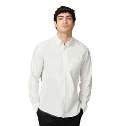 Ben Sherman - Hemd f&uuml;r Herren, Oxford-Stil, Lang&auml;rmlig (Wei&szlig;)