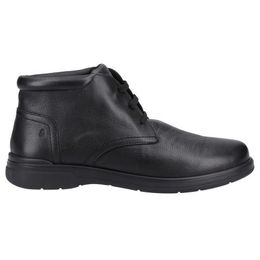 Hush Puppies - "Malcolm" Chukka-Stiefel f&uuml;r Herren, Leder (Schwarz)