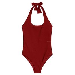 Marc O'Polo Marc O'Polo Damen Badeanzug ShinySchwimmanzug, Einteiler, Bademode