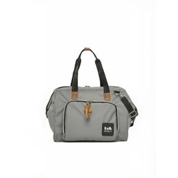 Handtasche BAGMORI "BAG mori Bag Bagmori Diaper Bag", Damen, Gr. onesize, grau, Obermaterial: 100% Polyester, Taschen Handtasche