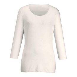 Peter Hahn - Rundhals-Shirt, weiss, Gr. 52 / XXL