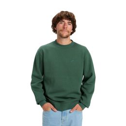 Sweatshirt Quiksilver "Salt Water", Herren, Gr. L, gr&uuml;n, Obermaterial: 55% Baumwolle, 25% Baumwolle, 20% Polyester., Sweatshirts Sweatshirt