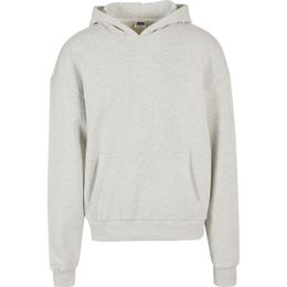 Sweatshirt Urban Classics "Urban Classics Herren Ultra Heavy Hoody", Herren, Gr. S, beige (lightgrau), 100% Baumwolle, unifarben, Sweatshirts Sweatshirt