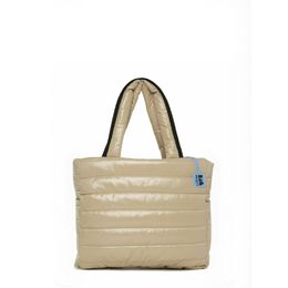 Handtasche BAGMORI "BAG mori Bag Bagmori Shoulder Bag", Damen, Gr. onesize, mink, Obermaterial: 100% Polyester, Taschen Handtasche