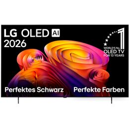 LG OLED-Fernseher "OLED65B6ELC", Energieeffizienz: F (A-G), schwarz, 65 &Prime;, Fernseher