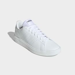 Herren Sneaker "ADVANTAGE BASE 2.0", adidas Sportswear, Gr. 46, wei&szlig;, Synthetik, Textil, Schuhe, inspiriert vom Design des adidas stan smith