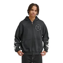 Hoodie DC Shoes "Sharp Point", Herren, Gr. L, schwarz, Obermaterial: 75% Baumwolle, 25% Baumwolle., Sweatshirts Hoodie