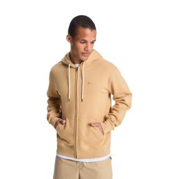 Hoodie Quiksilver "Salt Water", Herren, Gr. L, khaki, Obermaterial: 55% Baumwolle, 25% Baumwolle, 20% Polyester., Sweatshirts Hoodie
