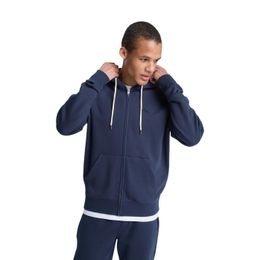 Hoodie Quiksilver "Salt Water", Herren, Gr. M, schwarz navy, Obermaterial: 55% Baumwolle, 25% Baumwolle, 20% Polyester., Sweatshirts Hoodie