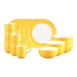 Seltmann Weiden Fr&uuml;hst&uuml;cks-Set Liberty Pure Colors 18er Set