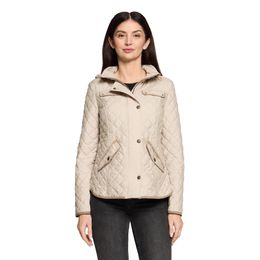 Sommerjacke Gil Bret "Damen mit abnehmbarer Kapuze", Damen, Gr. 42, beige, Obermaterial: 100% Polyester. Besatz: 85% Polyester, 15% Polyurethan / F&uuml;llung: 100% Polyester, figurumspielend, Jacken