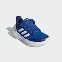 Sneaker adidas Sportswear "Tensaur Run 3.0 EL C", M&auml;dchen, Gr. 32, blau (bright royal, ftwr wei&szlig;, dunkelblau), Synthetik, Textil, Schuhe Sneaker, mit Klettverschluss, f&uuml;r Kinder & Jugendliche