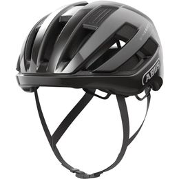 Fahrradhelm Abus "WINGBACK" Gr. M, grau (titan), Helme, M Kopfumfang: 54cm - 58cm