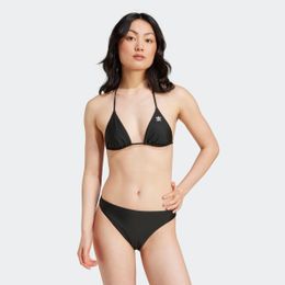 Bustier-Bikini-Top adidas Performance "ADICOLOR BIKINIOBERTEIL", Damen, Gr. 40, N-Gr, schwarz, Obermaterial: 78% Polyamid, 22% Elasthan, Bikini-Oberteile