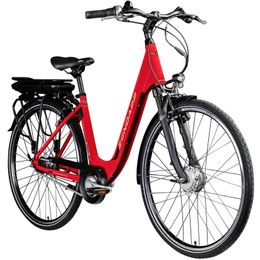 Z&uuml;ndapp Z&uuml;ndapp Z600 City E Bike Damen 28 Zoll Elektrofahrrad 7 Gang Nabenschaltung 150 - 165 cm Elektro Damenfahrrad
