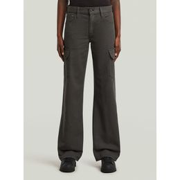 G-Star Raw Cargohose G-STAR "Judee Cargohose", Damen, Gr. 25, L&auml;nge 30, asfalt gd, Obermaterial: 60% Baumwolle, 40% Baumwolle, Hosen Cargohose
