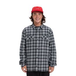 Langarmhemd Quiksilver "Venture Sherpa", Herren, Gr. XXL, US-Gr&ouml;&szlig;en, schwarz (schwarz venture), Obermaterial: 100% Baumwolle., Hemden