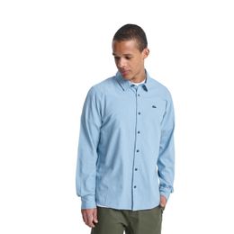 Langarmhemd Quiksilver "Mw Premium Stretch", Herren, Gr. XS, US-Gr&ouml;&szlig;en, ashley blau, Obermaterial: 98% Baumwolle, 2% Elasthan., Hemden