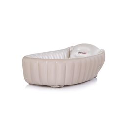 Chipolino Babybadewanne Baby Cloud aufblasbar Pumpe Seitenpolster ab Geburt beige