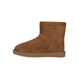 Winterboots ZIGZAG "DAX KIDS BOOT WARM WP", Jungen, Gr. 28, toffee, Synthetik, Schuhe Winterboots, Winterschuhem, Winterstiefel, Schlupfstiefel, gef&uuml;ttert, wasserdicht