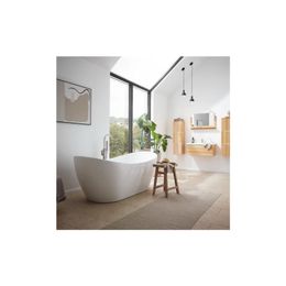 Home Deluxe Freistehende Badewanne mit Whirlpoolfunktion OVALO PLUS - 180 x 90 cm