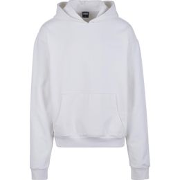 Sweatshirt Urban Classics "Urban Classics Herren Ultra Heavy Hoody", Herren, Gr. L, wei&szlig; (ready for dye), 100% Baumwolle, unifarben, Sweatshirts Sweatshirt