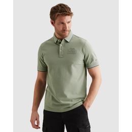 PME-Legend Poloshirt PME LEGEND "Short sleeve polo stretch pique", Herren, Gr. XXL, iceberg gr&uuml;n, Jersey, Obermaterial: 96% Baumwolle, 4% Elasthan, bestickt, unifarben, regular fit normal, ohne Ausschnitt, Shirts, Regular fit, Kurzarm, casual Stil
