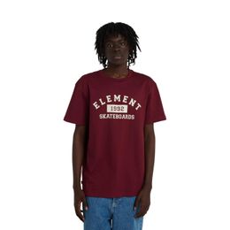 T-Shirt Element "Home Team", Herren, Gr. L, rot (zinfandel), Obermaterial: 100% Baumwolle;, Shirts T-Shirt
