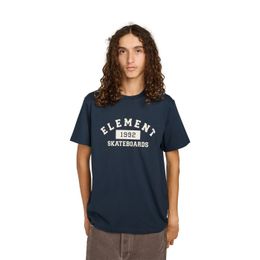 T-Shirt Element "Home Team", Herren, Gr. L, blau (eclipse navy), Obermaterial: 100% Baumwolle;, Shirts T-Shirt