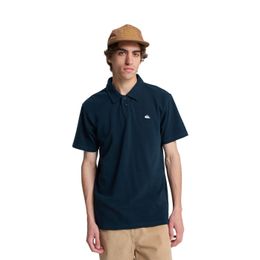 Sporttop Quiksilver "Mw Pique", Herren, Gr. XS, blau (schwarz navy), Obermaterial: 100% Baumwolle., Tops Sporttop
