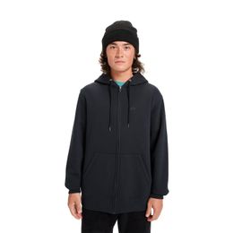 Hoodie Quiksilver "Salt Water", Herren, Gr. L, schwarz, Obermaterial: 55% Baumwolle, 25% Baumwolle, 20% Polyester., Sweatshirts Hoodie