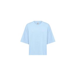 Kurzarmhemd soyaconcept "Soya Concept T-shirt SC-BANU", Damen, Gr. XS, Normalgr&ouml;&szlig;en, 6250 windsurfer, Obermaterial: 48% Modal, 48% Polyester, 4% Elasthan, Hemden