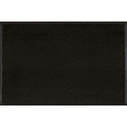 Fu&szlig;matte "Original Uni, Schmutzfangteppich" Gr. 15, schwarz, B:40cm H:9mm L:60cm, Kunstfaser, wash+dry by Kleen-Tex, Teppiche, Fu&szlig;matte, Schmutzmatte, rutschhemmend, auch als L&auml;ufer erh&auml;ltlich
