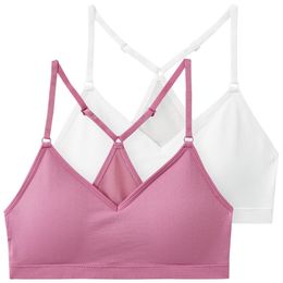 Yigga 2 M&auml;dchen Seamless-Bustiers im Set