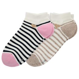 Gina Benotti 2 Paar Damen Sneaker-Socken im Set