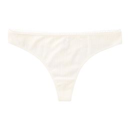 Gina Benotti Damen Seamless-String mit Rippstruktur
