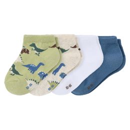 Topomini 4 Paar Baby Sneaker-Socken im Set