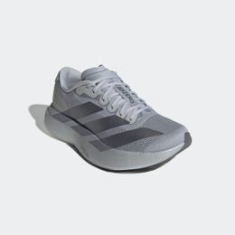 Laufschuh adidas Performance "adizero Evo SL J", Kinder, Gr. 39, silber (silber metallic, iron metallic, grau two), Synthetik, Textil, Schuhe Laufschuh, f&uuml;r Kinder & Jugendliche