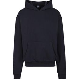 Sweatshirt Urban Classics "Urban Classics Herren Ultra Heavy Hoody", Herren, Gr. L, schwarz, 100% Baumwolle, unifarben, Sweatshirts Sweatshirt