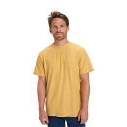 Quiksilver Herren Sporttop "Slub Roundneck"rattan, Gr. M, Obermaterial: 100% Baumwolle., Tops