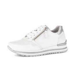 Sneaker Gabor "Sneaker low", Damen, Gr. 35,5, wei&szlig;, Schuhe Sneaker