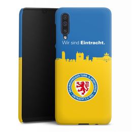 DeinDesign Galaxy A50 Handy Premium Case Smartphone Handyh&uuml;lle Schutzh&uuml;lle matt Logo Eintracht Braunschweig Official Licensed Product Premium Case