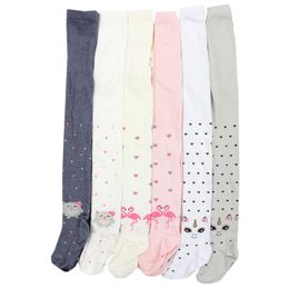 Strickstrumpfhose TUPTAM "Strumpfhose M&auml;dchen Strickstrumpfhosen Bunt Gemustert 6er Pack", M&auml;dchen, Gr. 92, beige (farbenmix 8), Obermaterial: 76% Baumwolle CO. 22% Polyamid PA. 2% Elasthan EL., Strumpfhosen