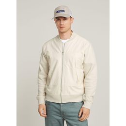 G-Star Raw Longpullover G-STAR "Woven Mix Relaxed Sweatshirt", Herren, Gr. S, wei&szlig;bait, Obermaterial: 100% Baumwolle, Pullover Longpullover