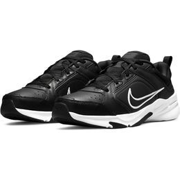 Sneaker Nike "DEFY ALL DAY", Herren, Gr. 45,5, schwarz-wei&szlig; (schwarz, schwarz, wei&szlig;), Leder, Synthetik, Schuhe Sneaker