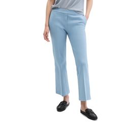 Marc O'Polo Jerseyhose MARC O'POLO "aus Organic Cotton-Mix", Damen, Gr. 36, Normalgr&ouml;&szlig;en, fall sky, Obermaterial: 97% Baumwolle, 3% Elasthan, unifarben, slim fit kurz, Hosen Jerseyhose