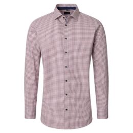 Businesshemd Venti "Venti Businesshemd Print", Herren, Gr. 37, Normalgr&ouml;&szlig;en, rot, 100% Baumwolle, bedruckt, schmal, Hemden